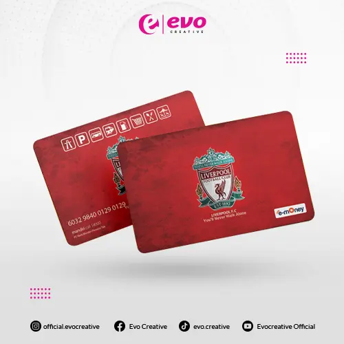 Kustom e money desain sesuai keinginan Surabaya Bandung Banten Jakarta